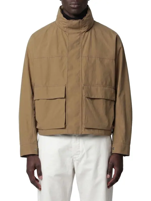 LEMAIRE Stand Collar Jacket - Green
