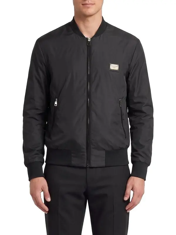 Dolce & Gabbana Bomber Jacket - Black