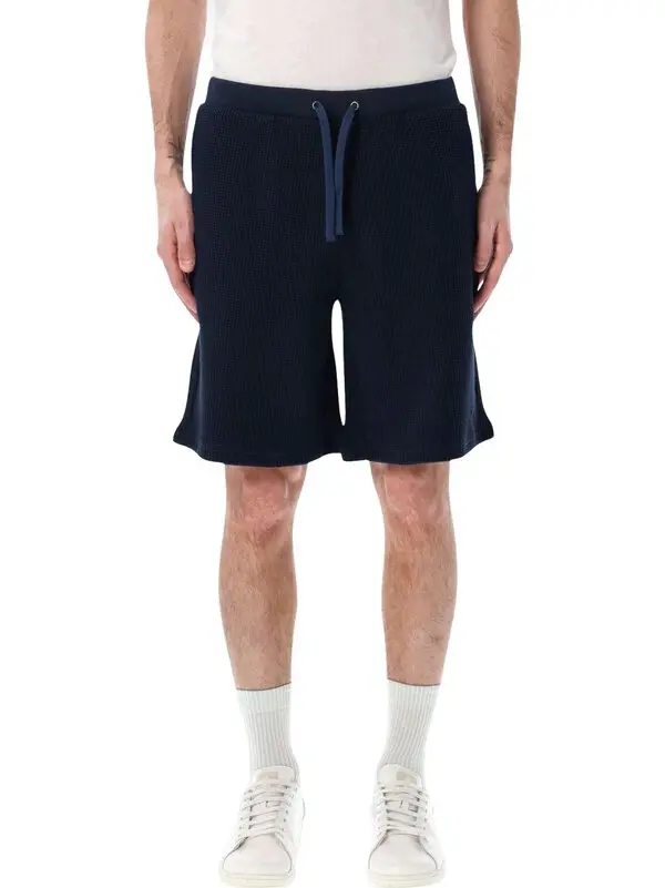 Emporio Armani Drawstring Shorts - Blue