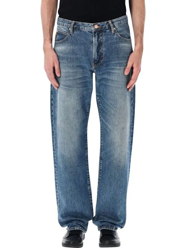 Emporio Armani Relaxed Fit Jeans - Blue