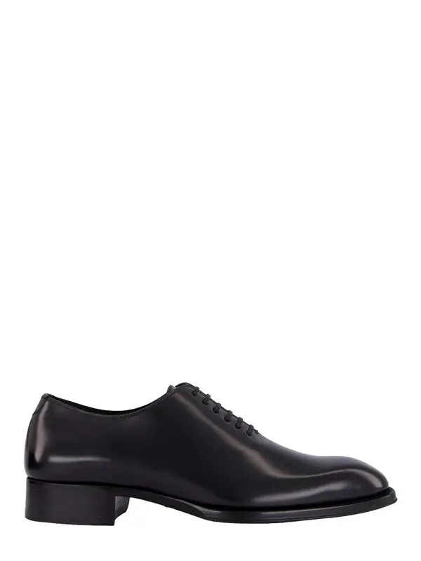 TOM FORD Oxford Brogue Shoes - Black