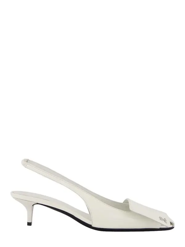 COURREGES Slingback Pumps - White