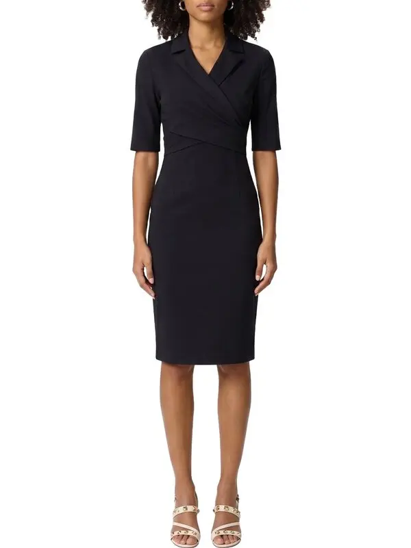 Pinko Midi Sheath Dress - Black