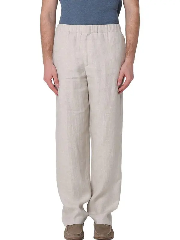LARDINI Tailored Trousers - Beige