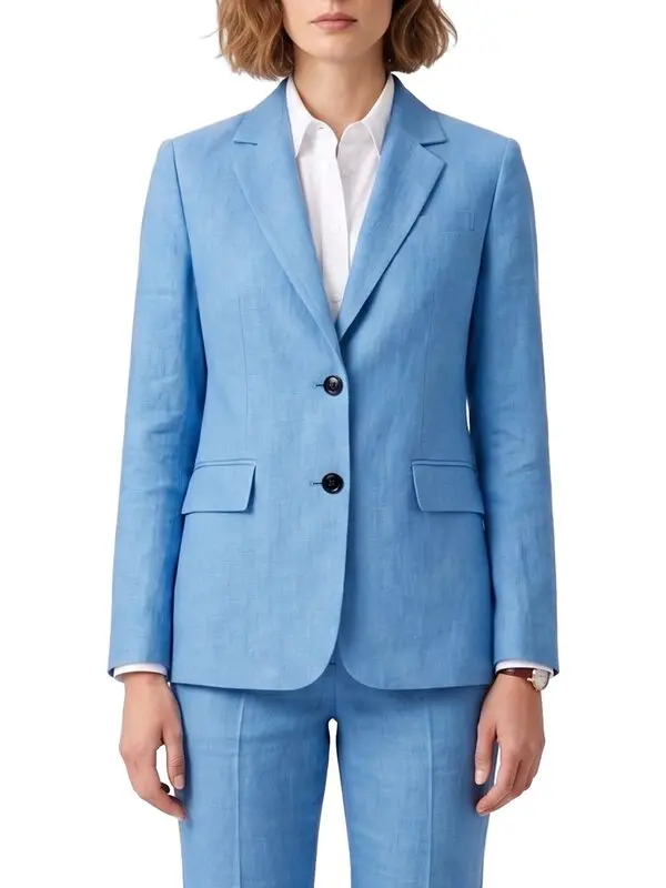Max Mara Tailored Blazer - Blue