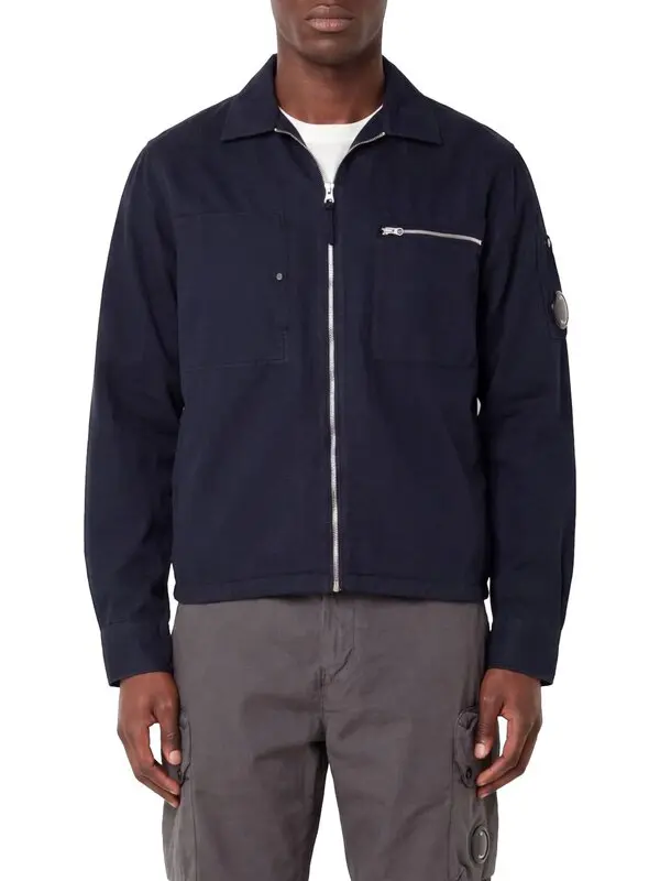 C.P. COMPANY Zip-up Jacket - Blue