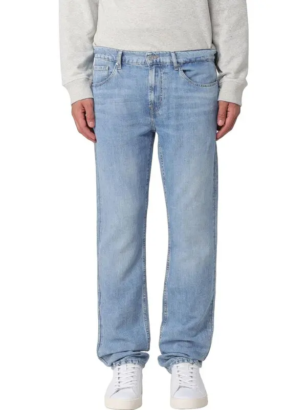 7 For All Mankind Straight Leg Jeans - Denim