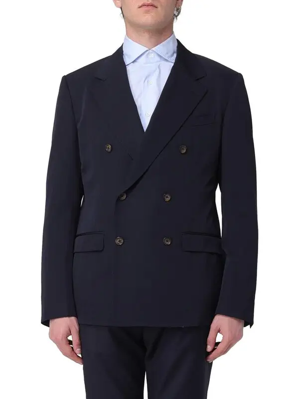 Dolce & Gabbana Double-breasted Jacket - Blue