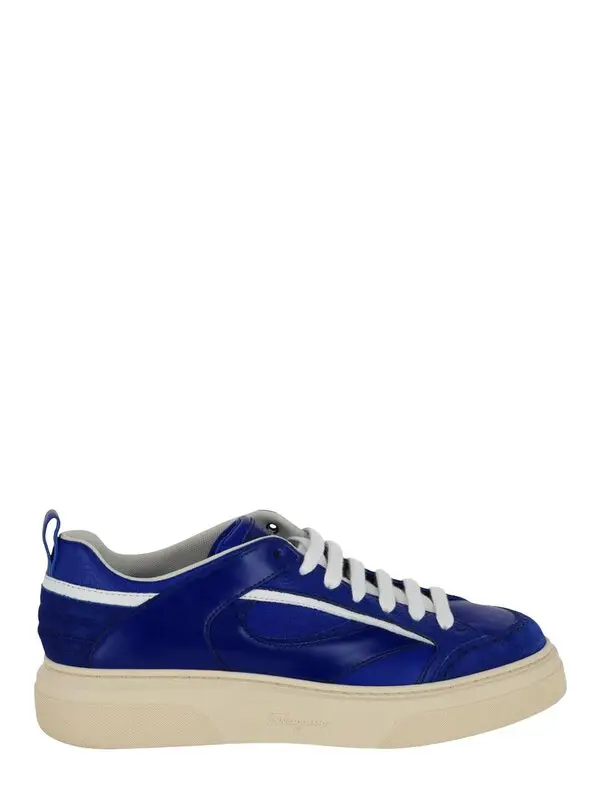 FERRAGAMO Cassini Low-top Sneaker - Blue