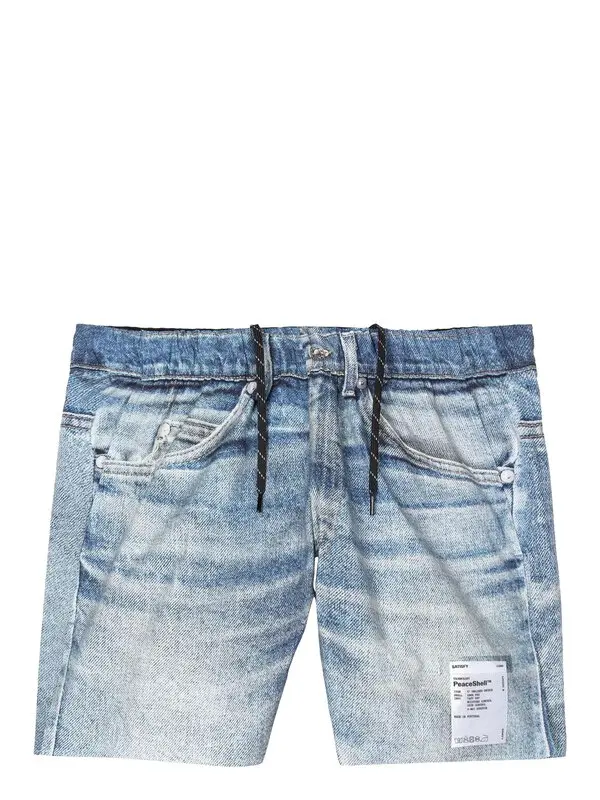 Satisfy Peaceshell 5 Unlined Shorts 'digital Denim - Blue