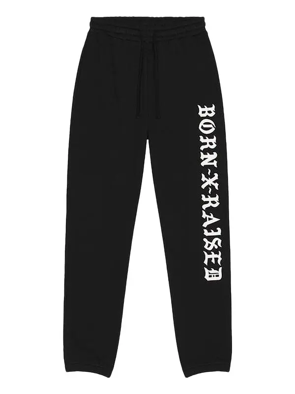 BORN X RAISED Standard Sweatpants - Black