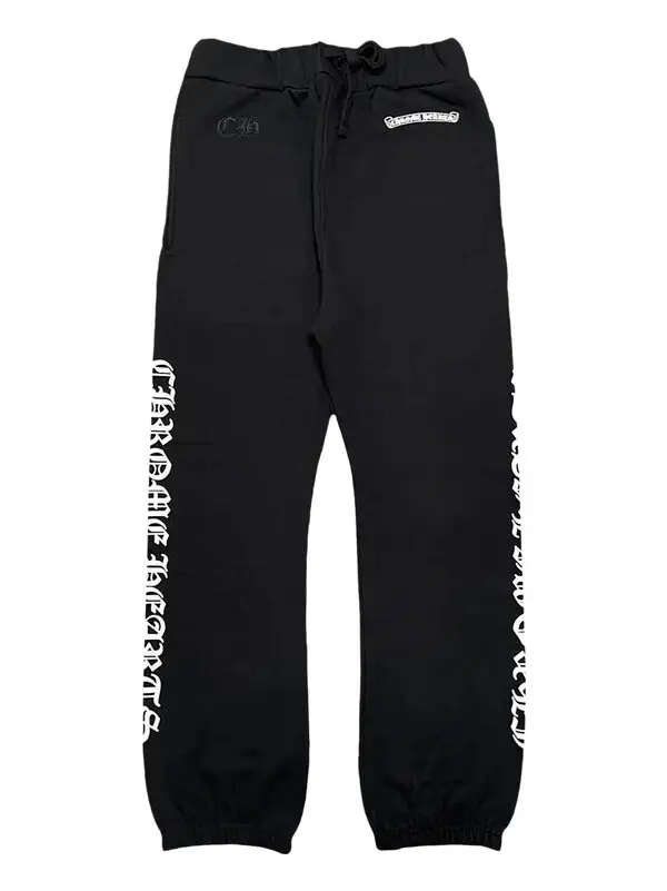 Chrome Hearts Logo Print Track Pants - Black