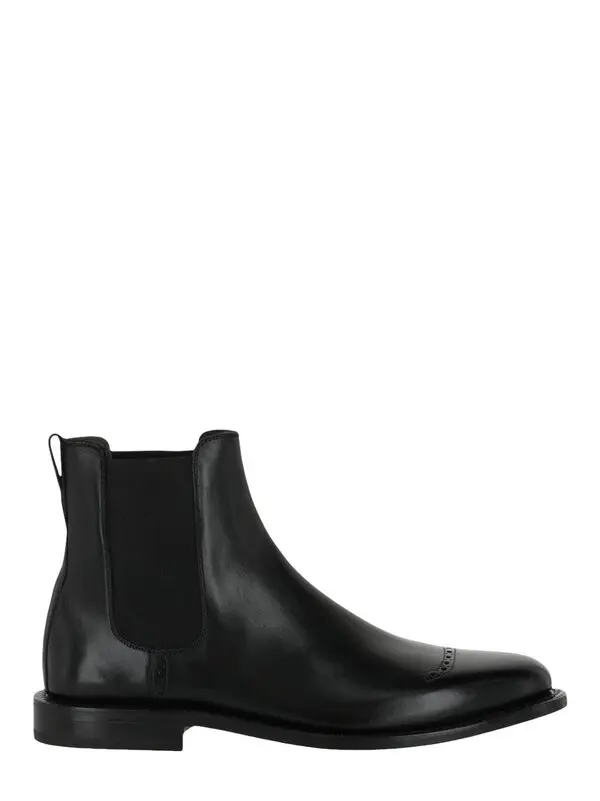 FERRAGAMO Romeo Chelsea Boot Extra Wide Width - Black