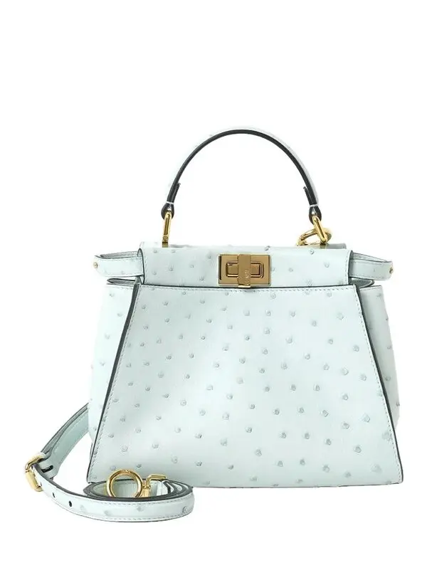 Fendi Peekaboo Mini Bag - Green