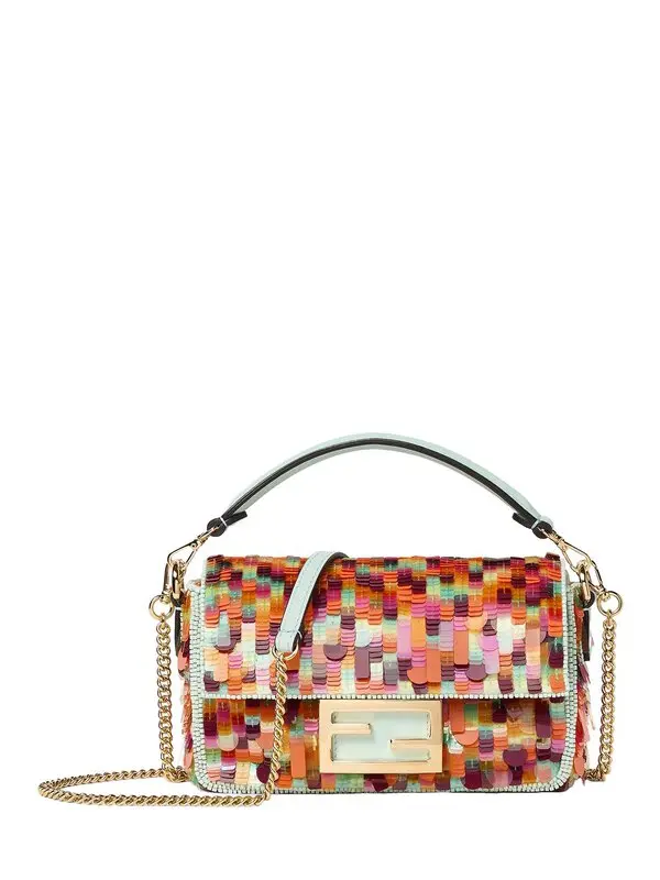 Fendi Mini Baguette Bag - Multicolour