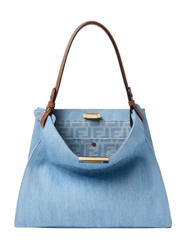 Fendi Way Medium Bag - Light Blue