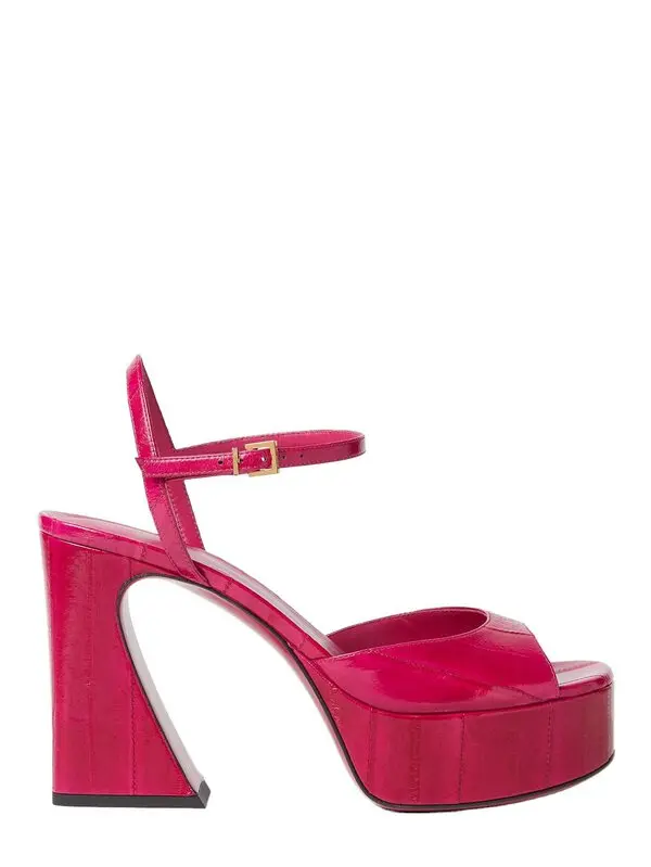 Fendi Platform Sandals - Pink