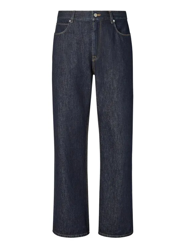 Fendi Long Denim Jeans - Blue