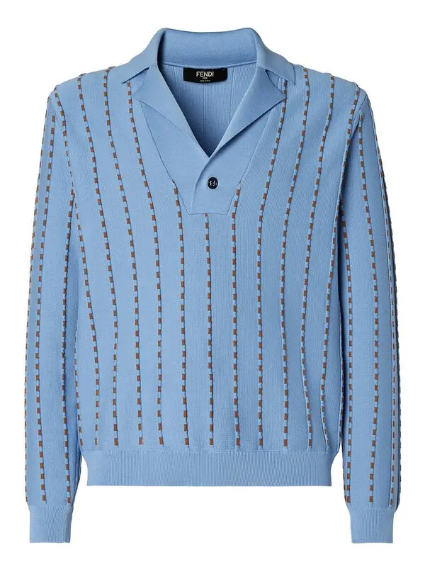 Fendi Jumper - Light Blue