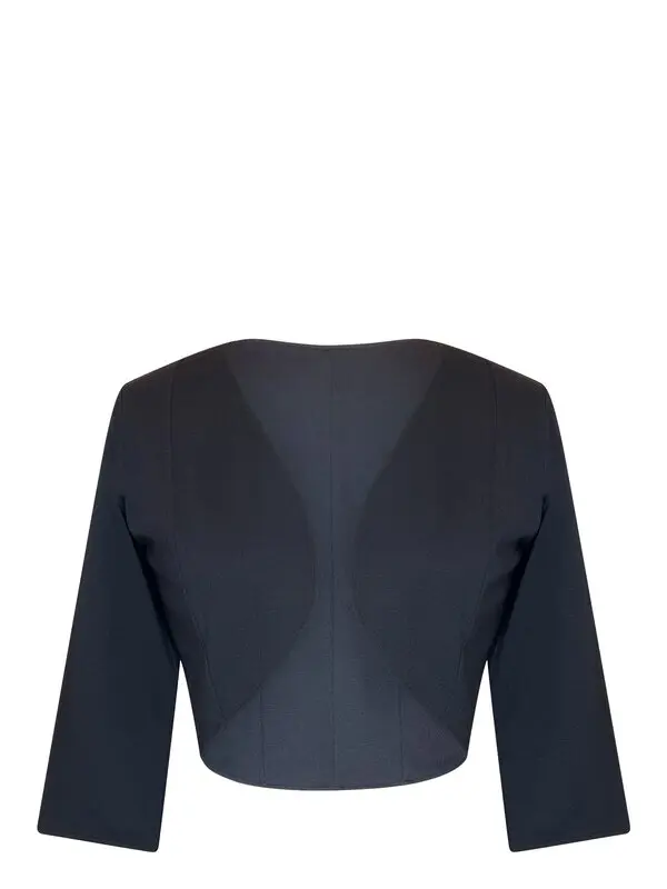 ALIE STREET LONDON Freya Bolero Jacket - Black