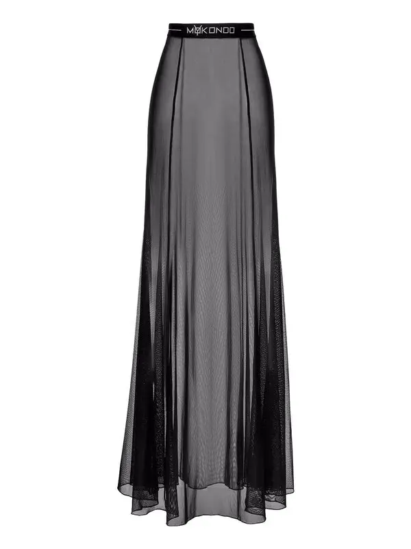 MY MOKONDO Mermaid Maxi Skirt - Black