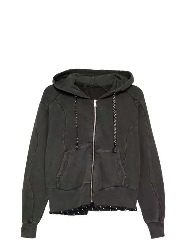 Undercover Cotton Zipped Hoodie - Grey
