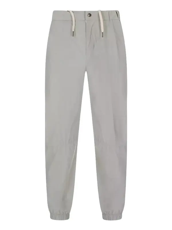 KIRED Drawstring-waist Elasticated-cuff Track Pants - Grey