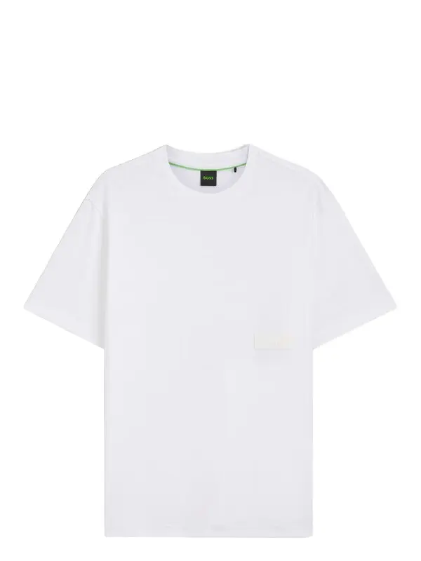 BOSS Relaxed-fit T-shirt In Cotton Jersey - White