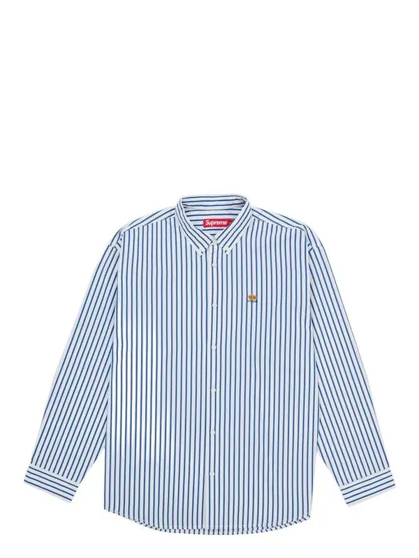 Supreme Stripe Shirt - Blue