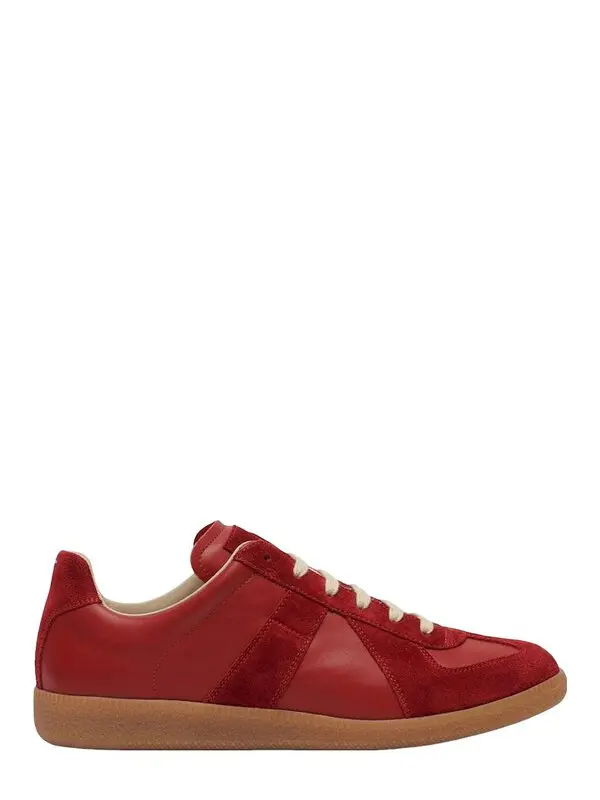 MAISON MARGIELA Replicain Sneakers - Red/gum
