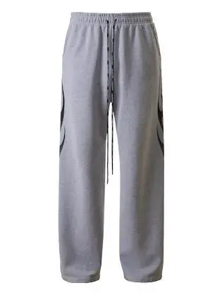 HELLSTAR Gradient Flame Sweatpants - Grey