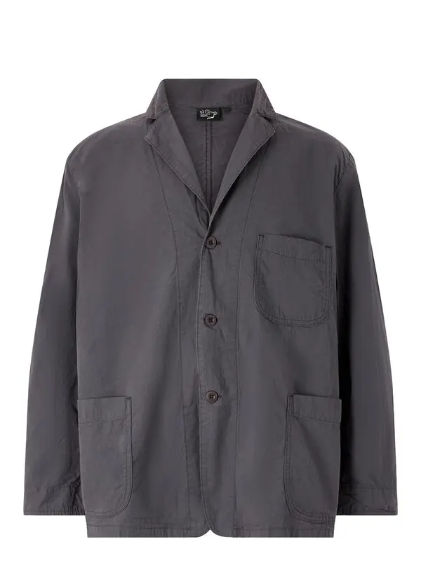 ORSLOW Cotton And Linen-blend Jacket - Gray
