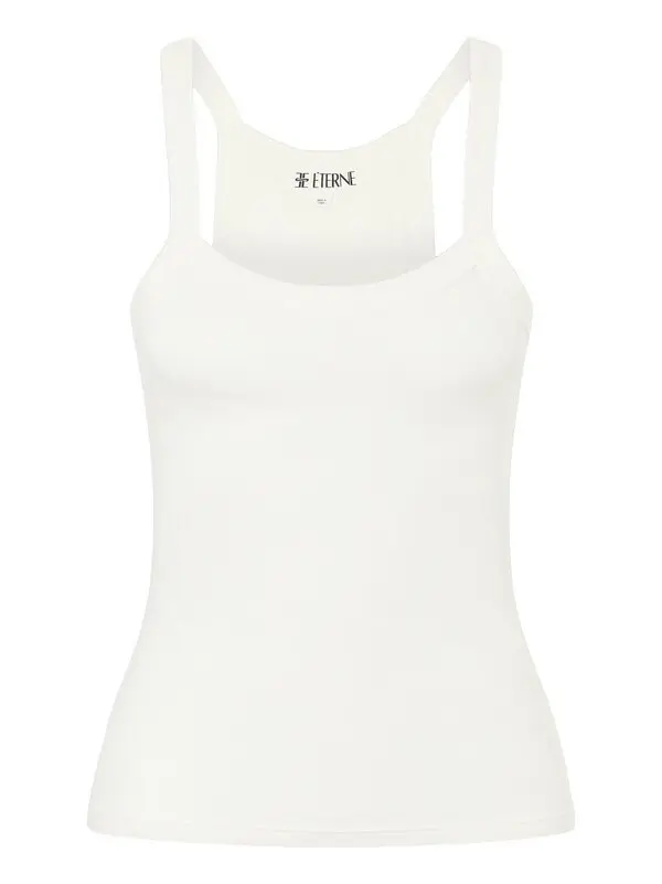 Eterne Duke Cotton-blend Tank - Neutrals
