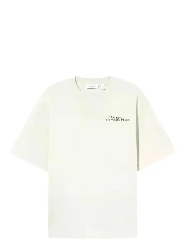Off-White Logo-print T-shirt - Green