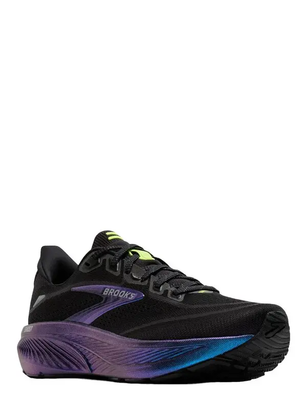 Brooks Ghost 18 Running Shoe - Black/silver/chameleon