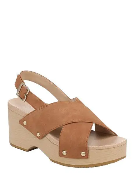 Dr. Scholl'S Weslee Slingback Platform Sandal - Honey