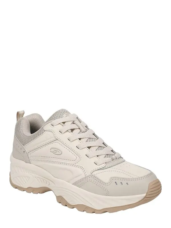 Dr. Scholl'S Selena Chunky Lace-up Sneakers - Beige
