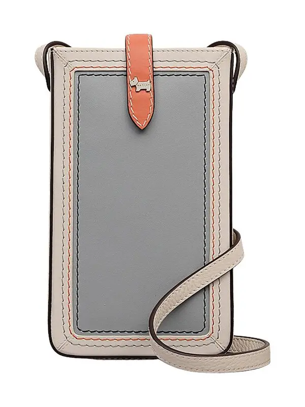 RADLEY Willis Street Colourblock Phone Crossbody Bag - Steel