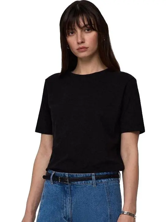 JUANA Hemp Essentials Short Sleeve Tee - Black