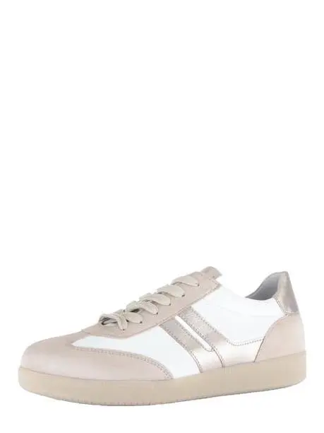 Gabor 83.300 Leather Lace-up Sneakers - White