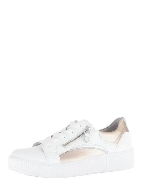 Gabor 83.330 Zip Platform Sneaker - Puder