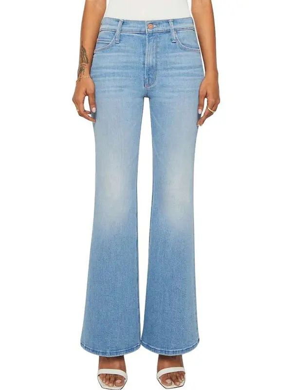 MOTHER Lil' Doozy High Waist Flare Jeans - Room Service