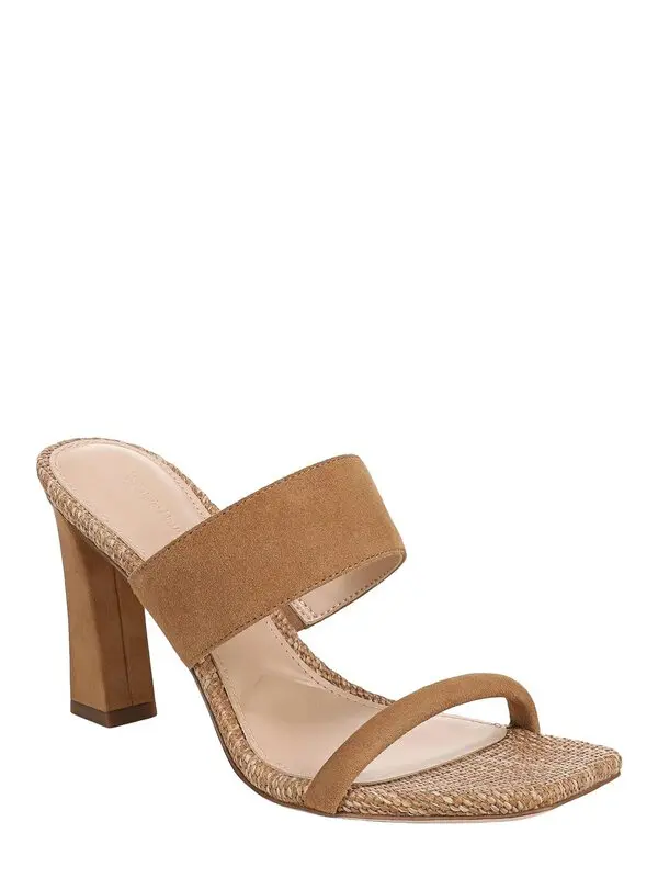 FAVORITE DAUGHTER Gabi Block Heel Sandal - Brown Sugar