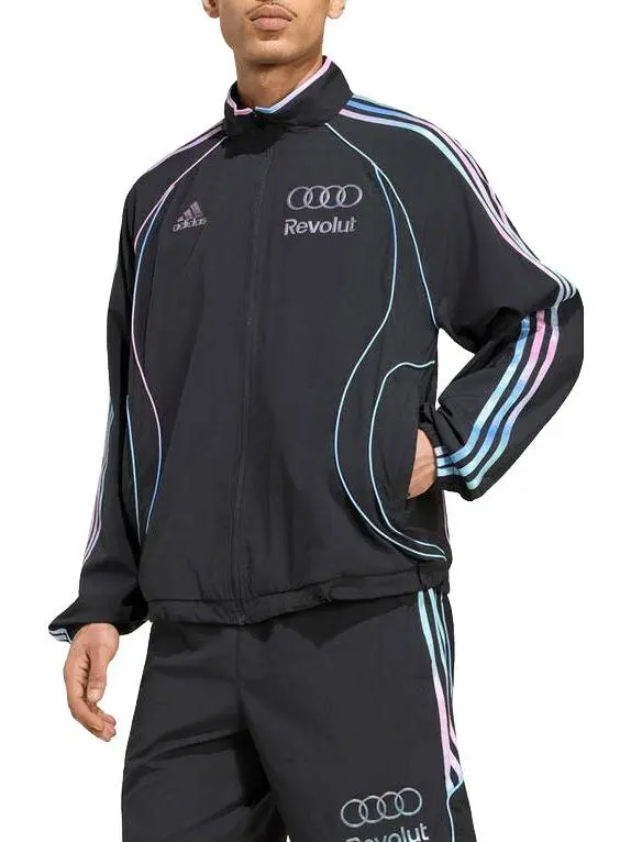 Adidas Audi Revolut F1 Team Miami Track Jacket - Black/multicolor