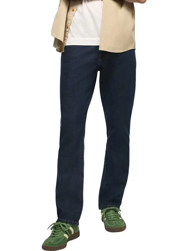 Lucky Brand Relaxed Straight Leg Jeans - Ironclad