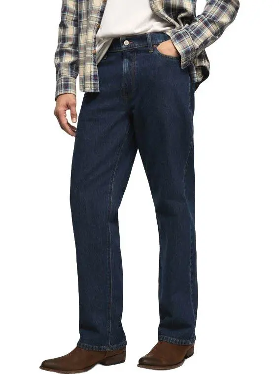 Lucky Brand 181 Relaxed Straight Leg Jeans - Ironclad