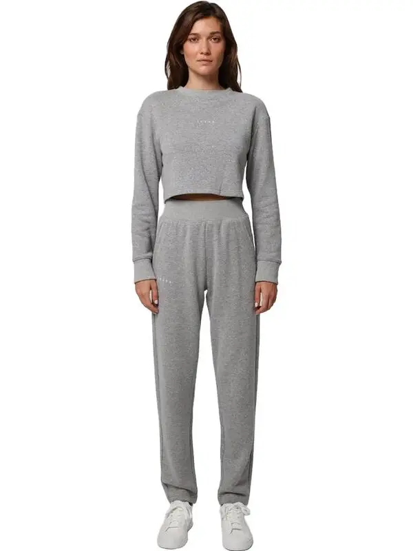 JUANA Off Hours Mid Rise Joggers - Gray