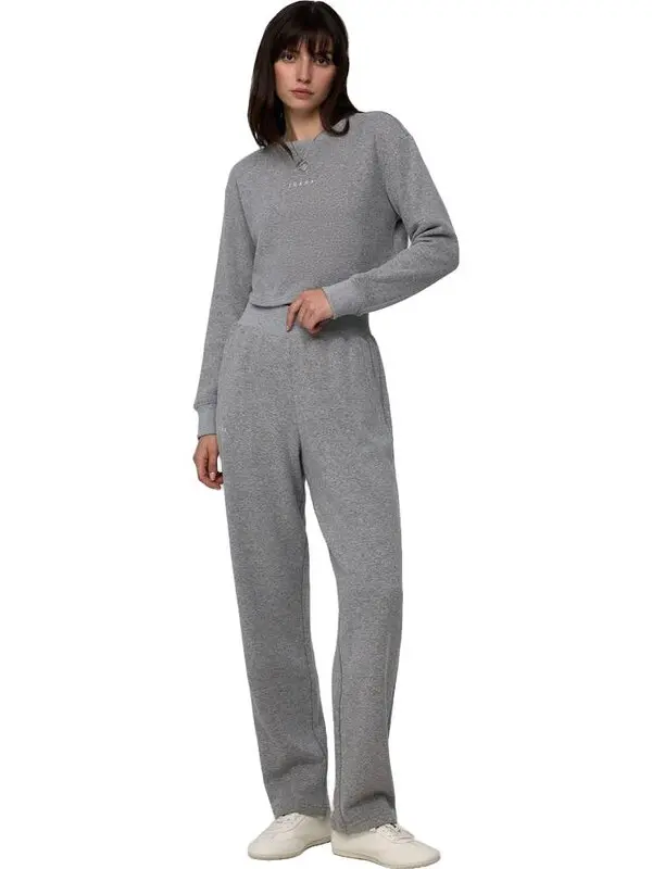 JUANA Off Hours Mid Rise Joggers - Gray