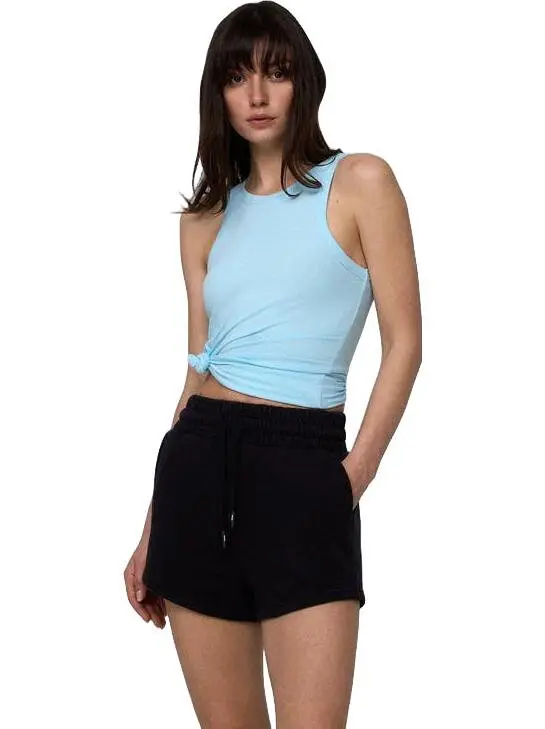 JUANA Hemp Essentials Fleece Shorts - Black
