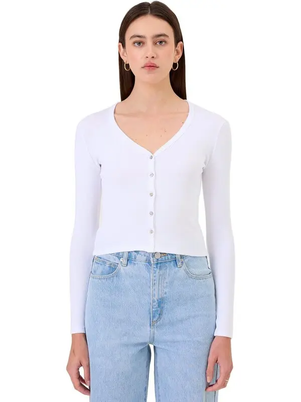 Goldie LeWinter Zoé Mini Cardigan - White